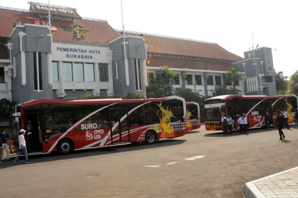 Penonton Menumpuk Usai Pertandingan, Dishub Surabaya Evaluasi Jumlah ... Penonton Menumpuk Usai Pertandingan, Dishub Surabaya Evaluasi Jumlah ...